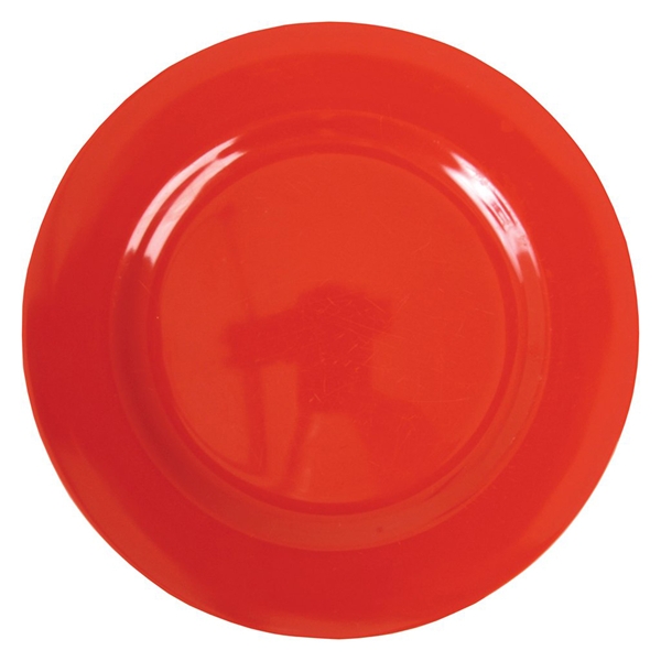 Melamine Side Plate in Red - Pardon My French